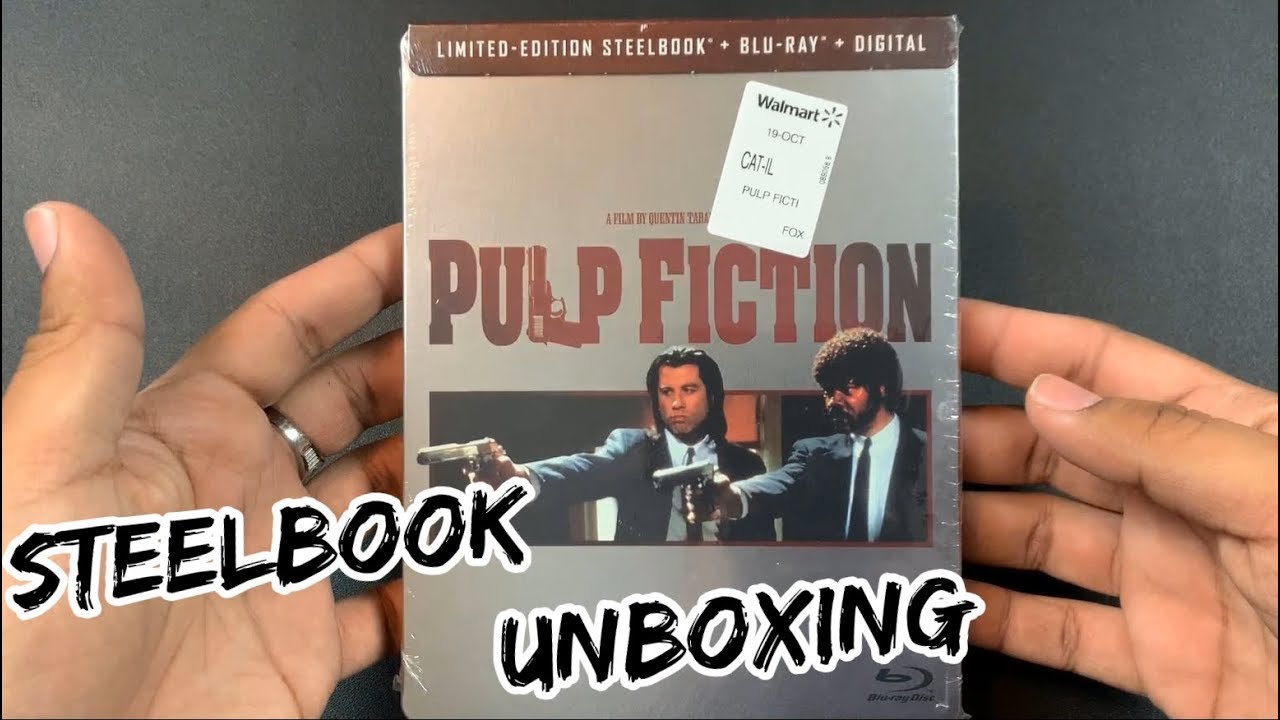 PULP FICTION LIMITED EDITION STEELBOOK UNBOXING - YouTube