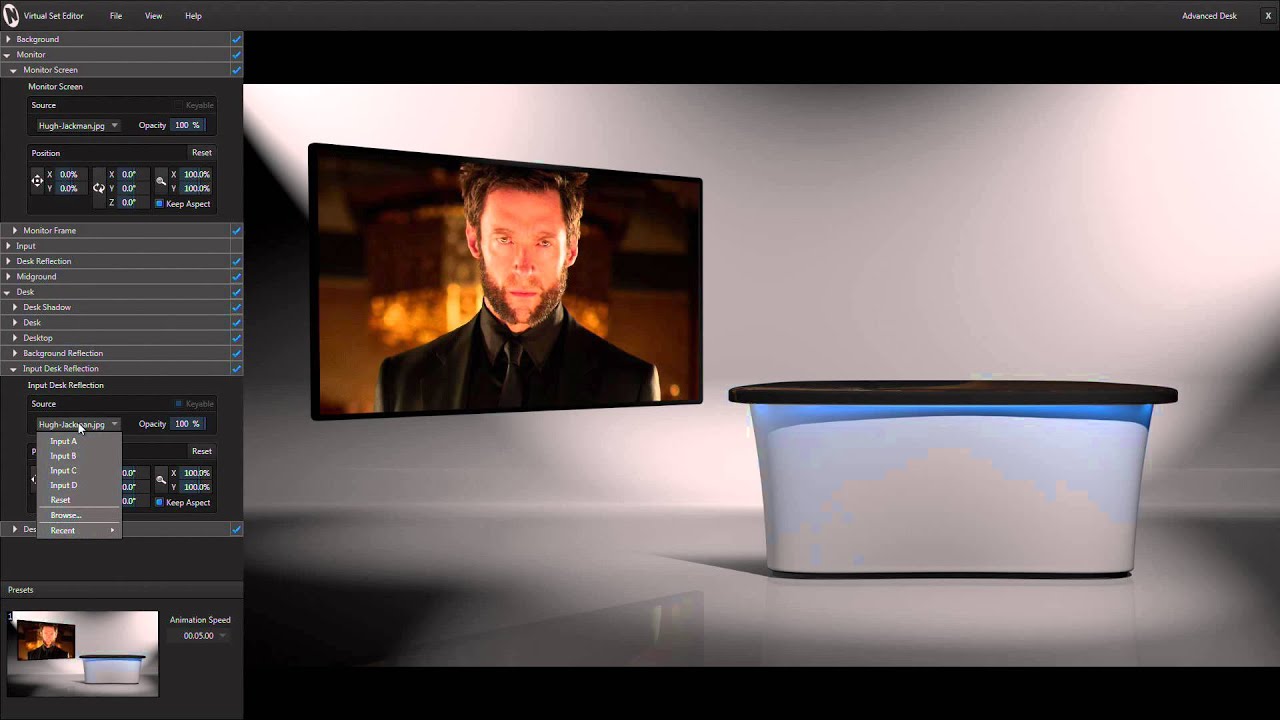 Photoshop PSD to TriCaster Virtual Set Editor Walkthrough - YouTube