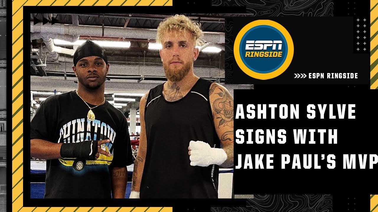 Jake Paul announces Ashton Sylve as next boxer signed to Most Valuable ...