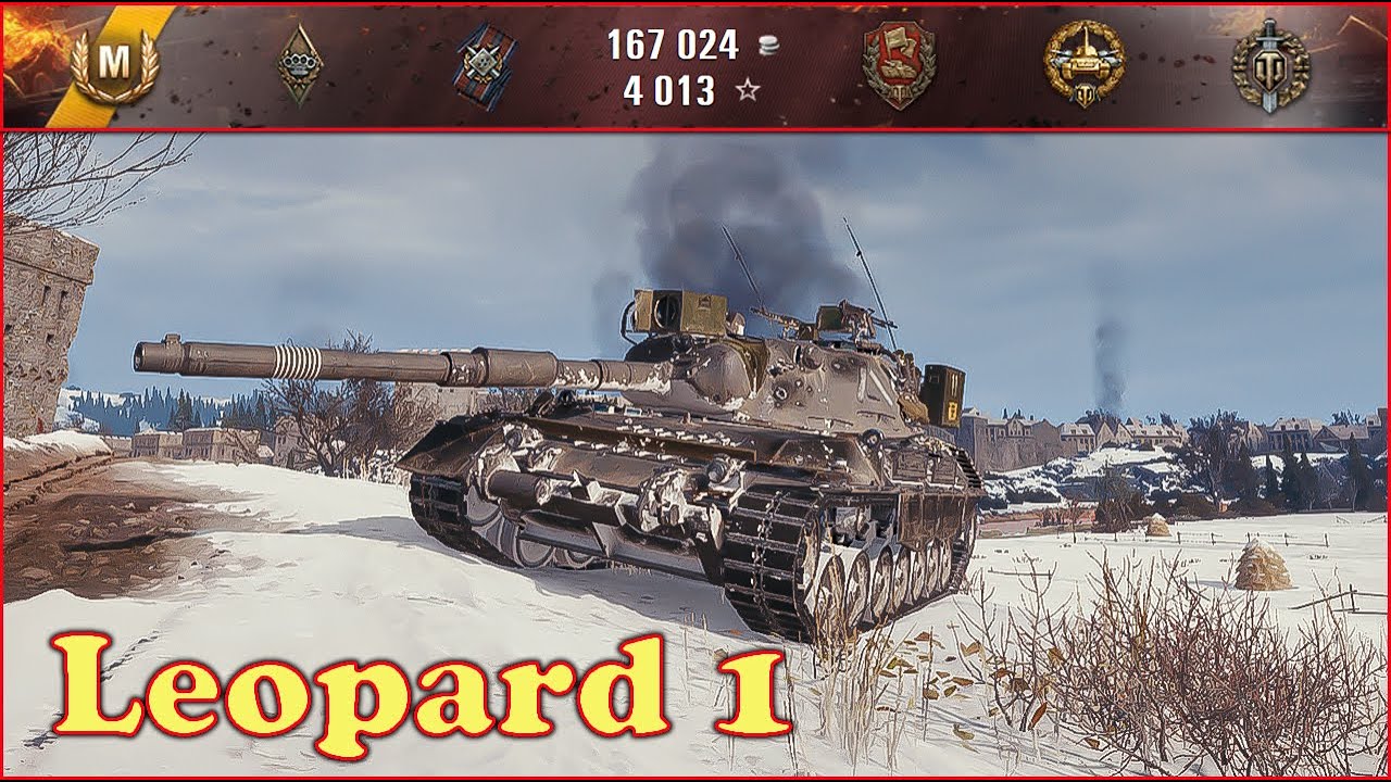 Leopard 1 - World of Tanks UZ Gaming - YouTube