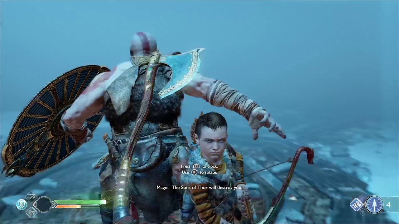 [GoW] Magni & Modi - Level 1 No Damage (Give me God of War) - YouTube