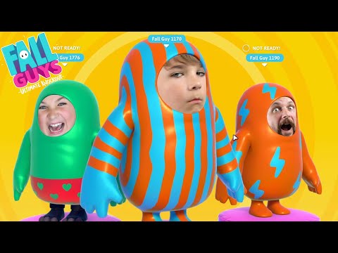 BLOX4FUN SQUAD in FALL GUYS ULTIMATE KNOCKOUT!