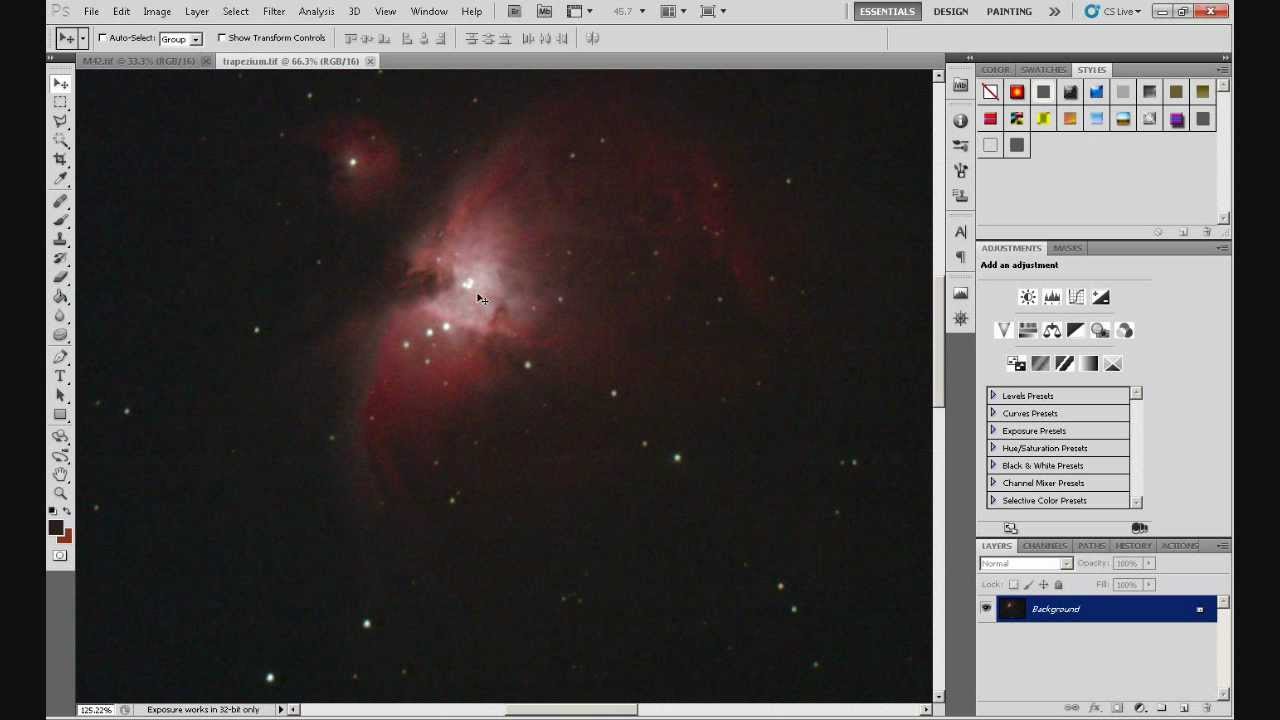 Astrophotography: Creating a Composite Image Using Layer Masking in ...