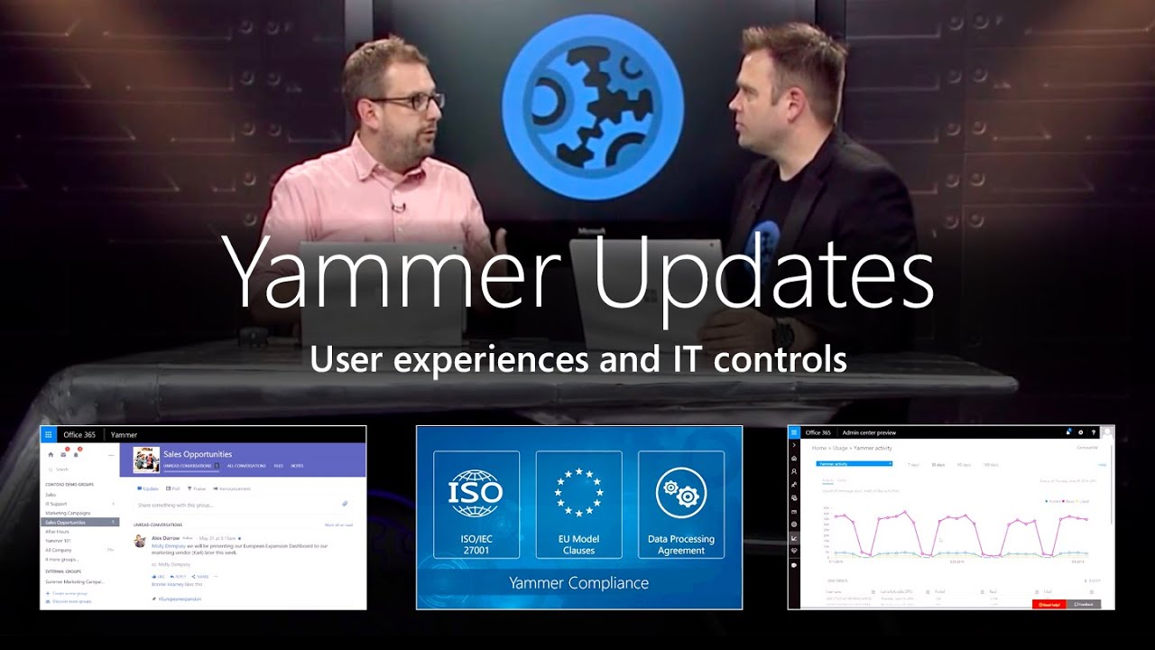 Yammer updates – From new user experiences to new IT controls - YouTube