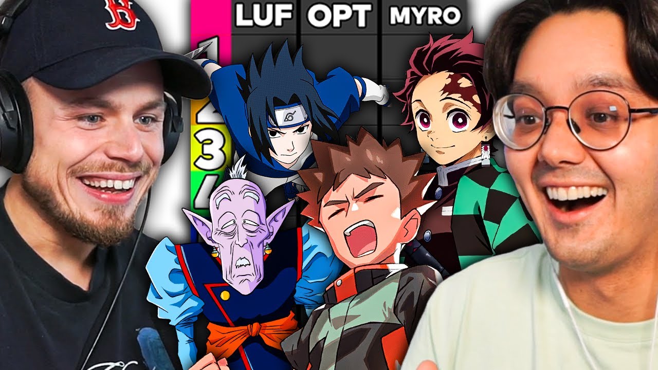 ANIME JOB BLIND RANKING - YouTube