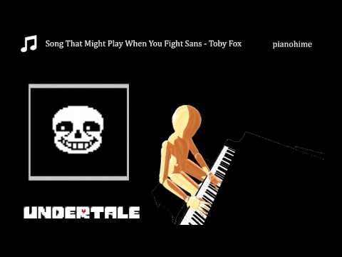 Toby Fox - Song That Might Play When You Fight Sans (Piano Arrangement ...