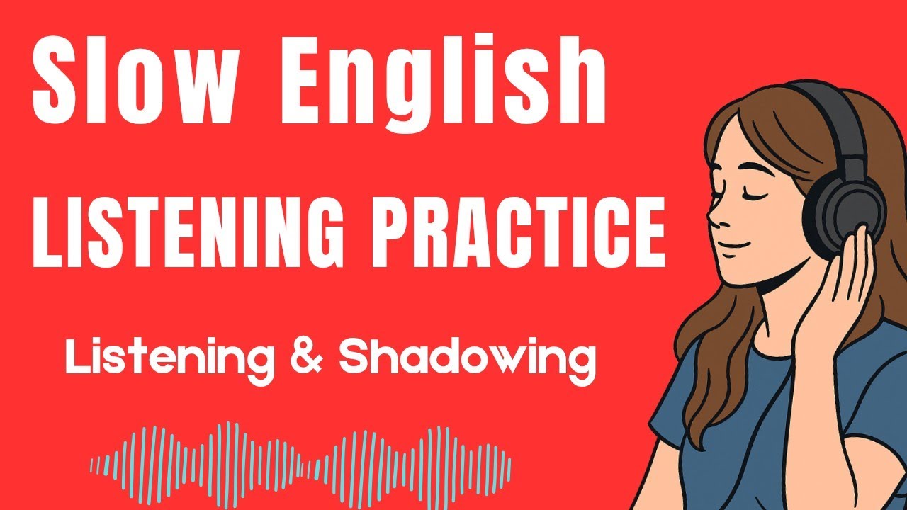 Learn English With Podcast | Slow English Listening Practice | A1 & A2 Shadowing Practice - YouTube