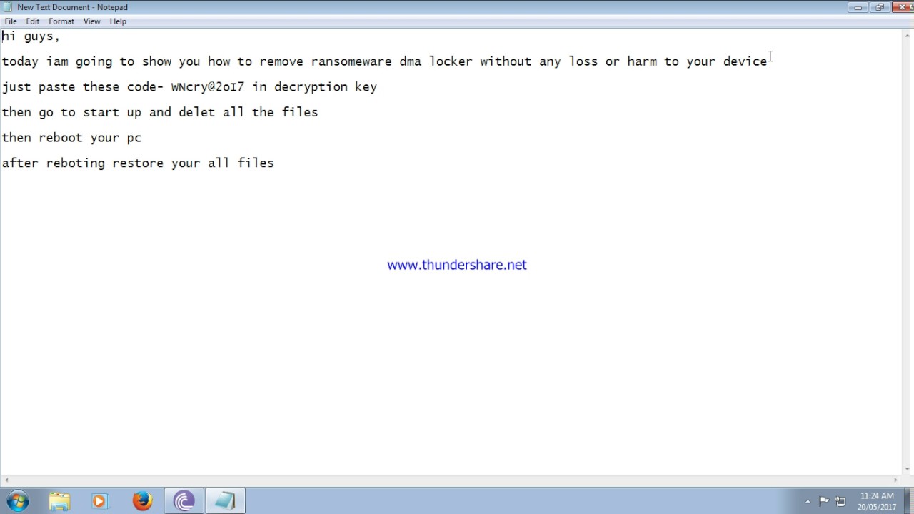 How to remove WannaCry ransomware virus [very easy] - YouTube