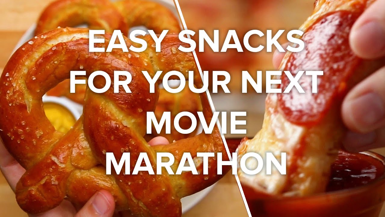 Easy Snacks For Your Next Movie Marathon • Tasty Recipes - YouTube