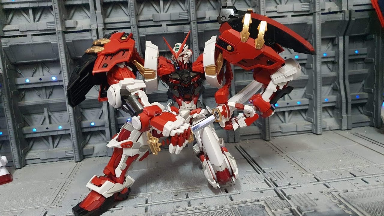 Hi-Resolution Astray Red Frame Powered Red time lapse build - YouTube