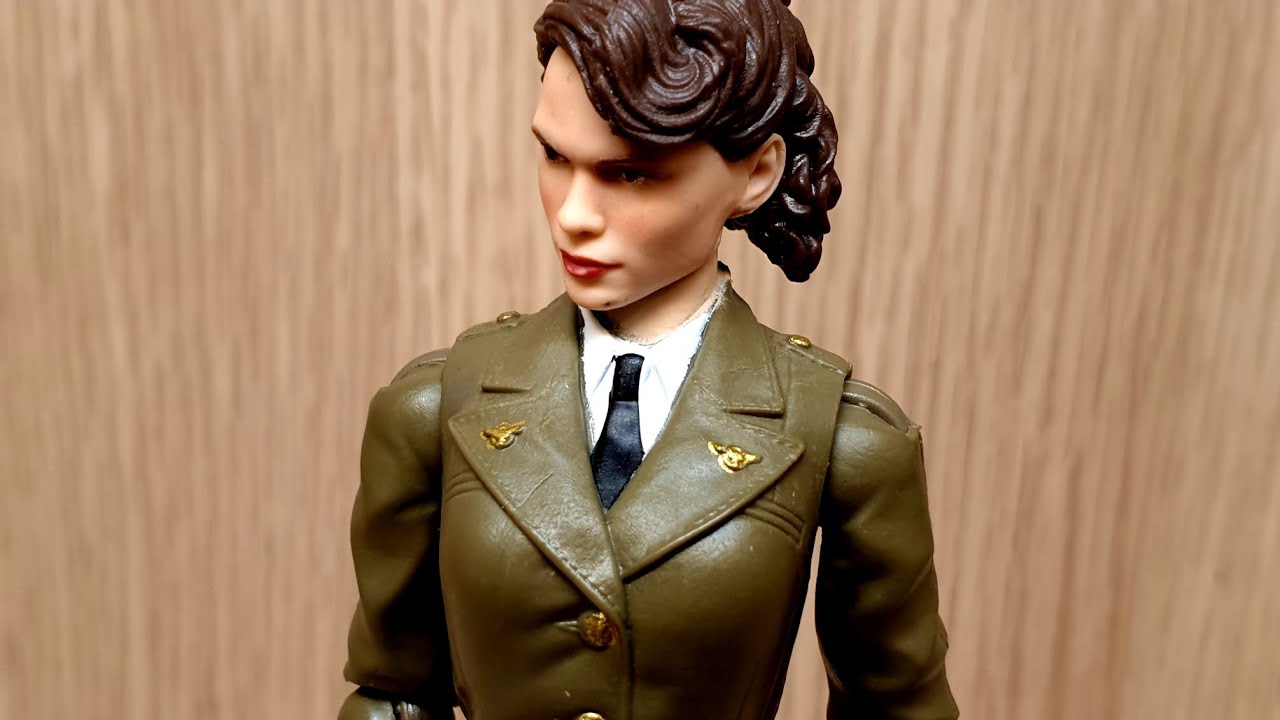 [hasbro] Marvel Legends Peggy And Black Widow 1 12 Figure Youtube