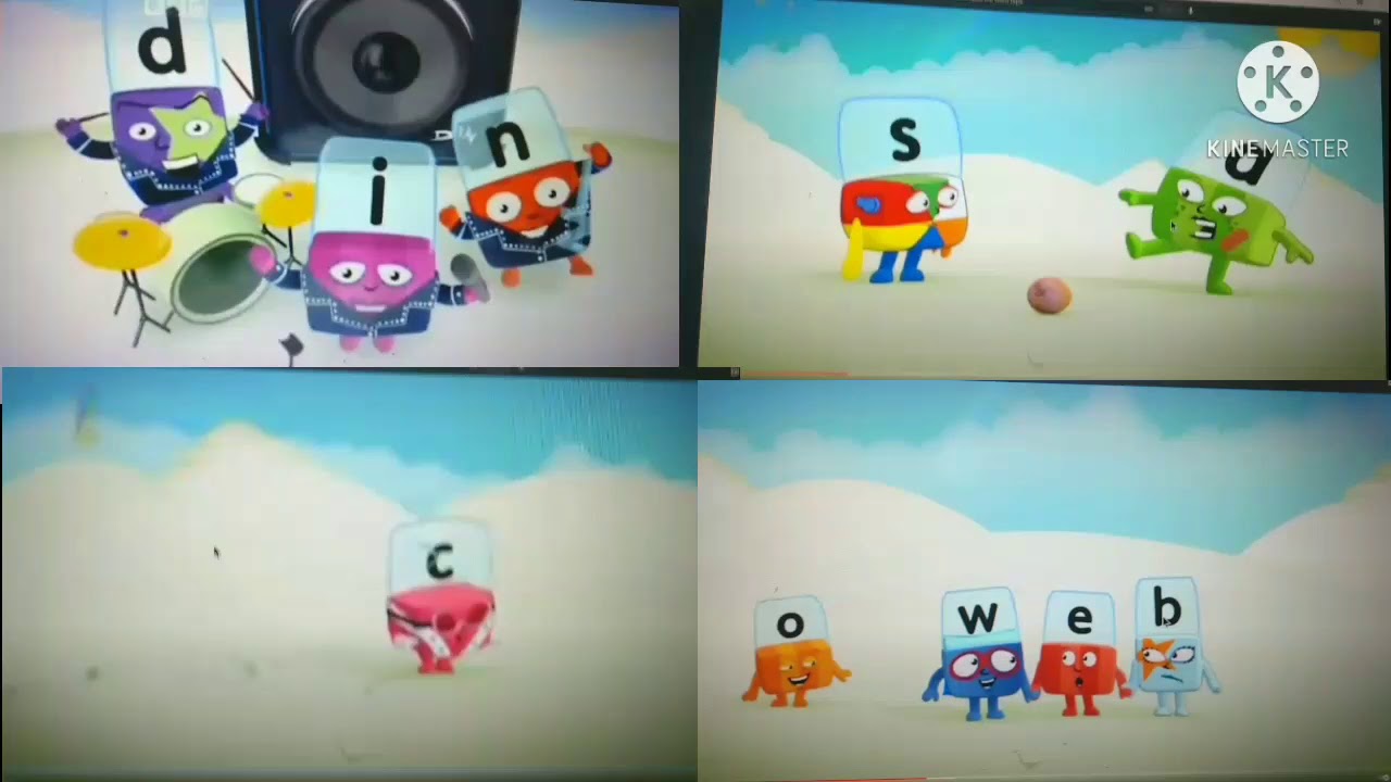up to faster 4 to Alphablocks (3) - YouTube