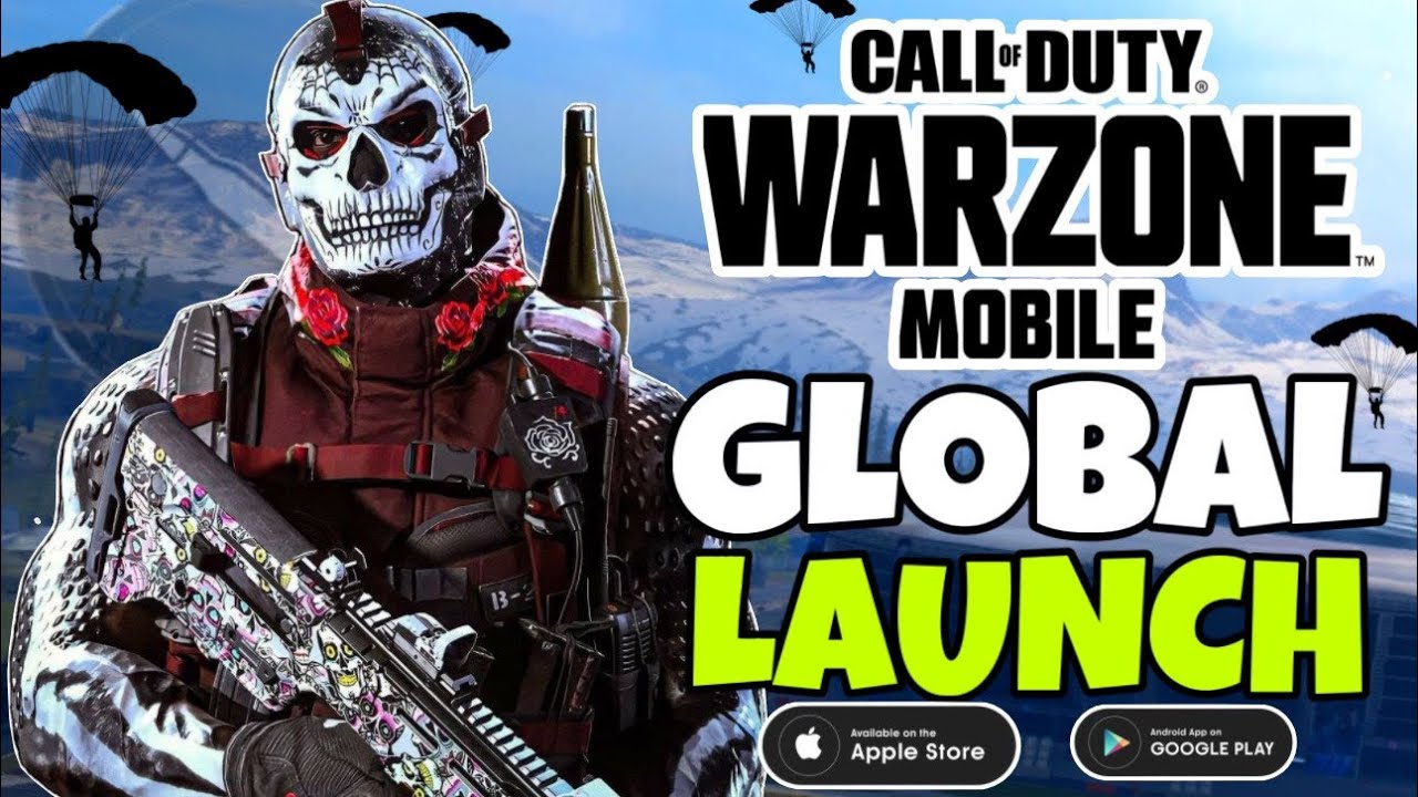 WARZONE MOBILE GLOBAL LAUNCH COUNTDOWN / 120 FPS MAX GRAPHICS GAMEPLAY ...
