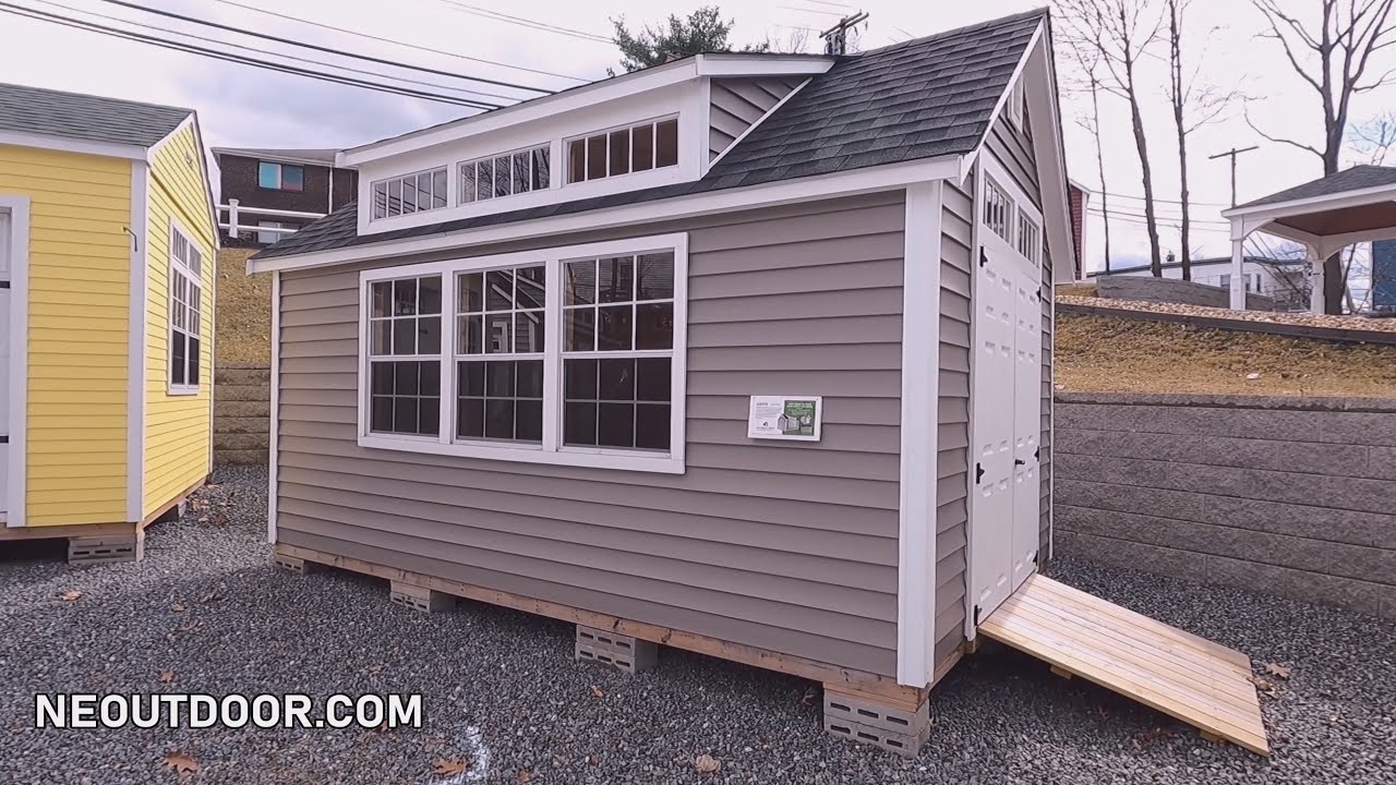 💙💙10x14 SHED | SHE SHED | MAN CAVE | STORAGE IDEAS | VIRTUAL SHED TOUR ...