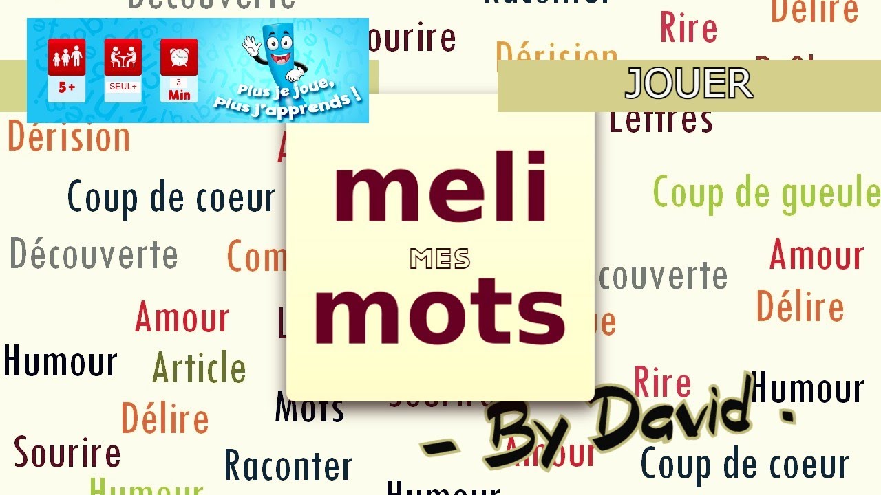 * Jeu * | Meli Mes Mots | Mode Expert ( N° 65 ) | #learnfrench - YouTube
