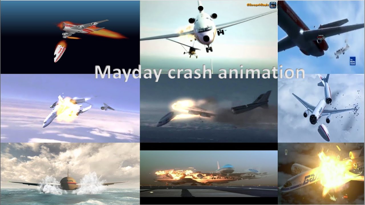 Mayday crash animation-Power Point - YouTube