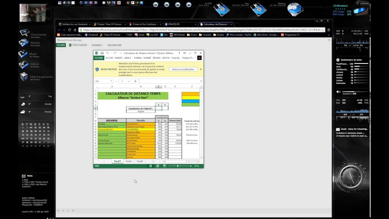 Calculateur de distance (démonstration) - YouTube