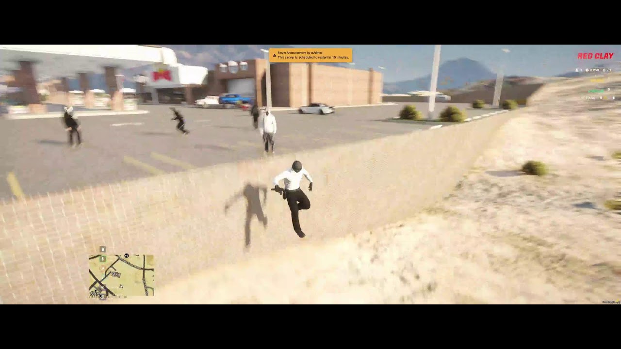 Red clay fivem messing around - YouTube