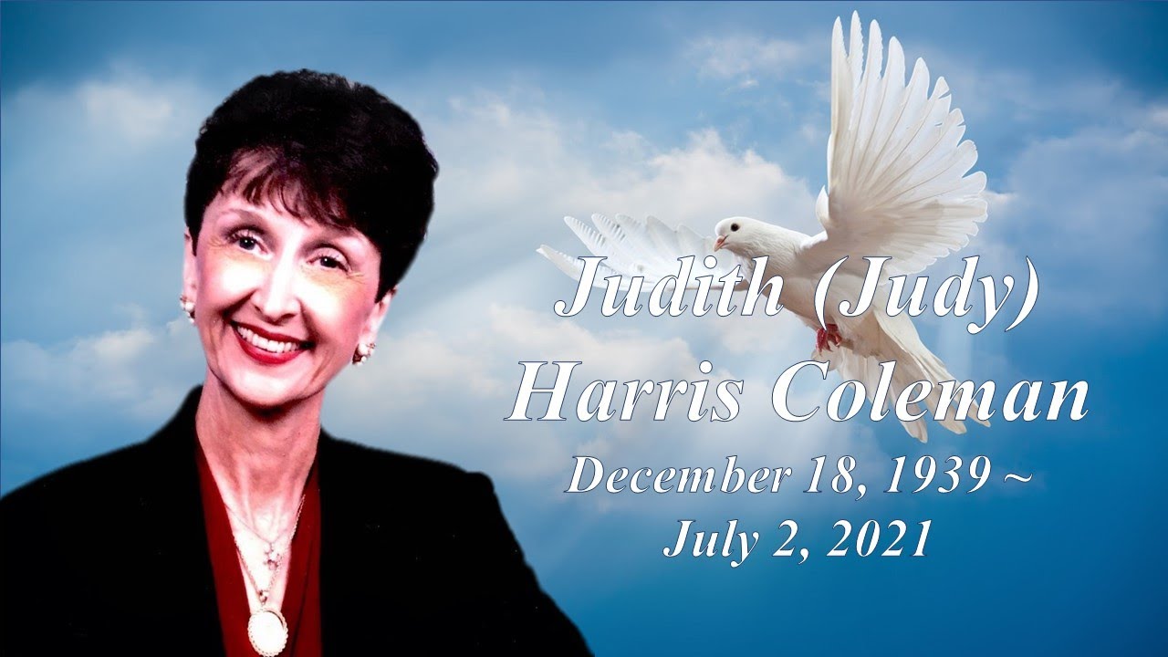 Judith (Judy) Harris Coleman Celebration of Life. - YouTube