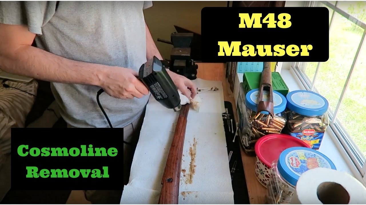 M48 Mauser Cosmoline Removal - YouTube