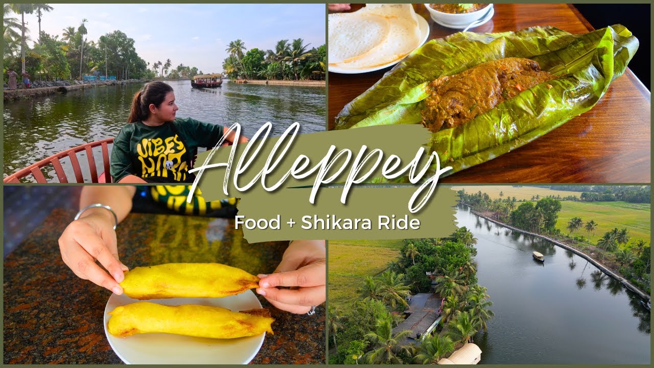 ALLEPPEY Food Tour, Shikara ride with price - YouTube