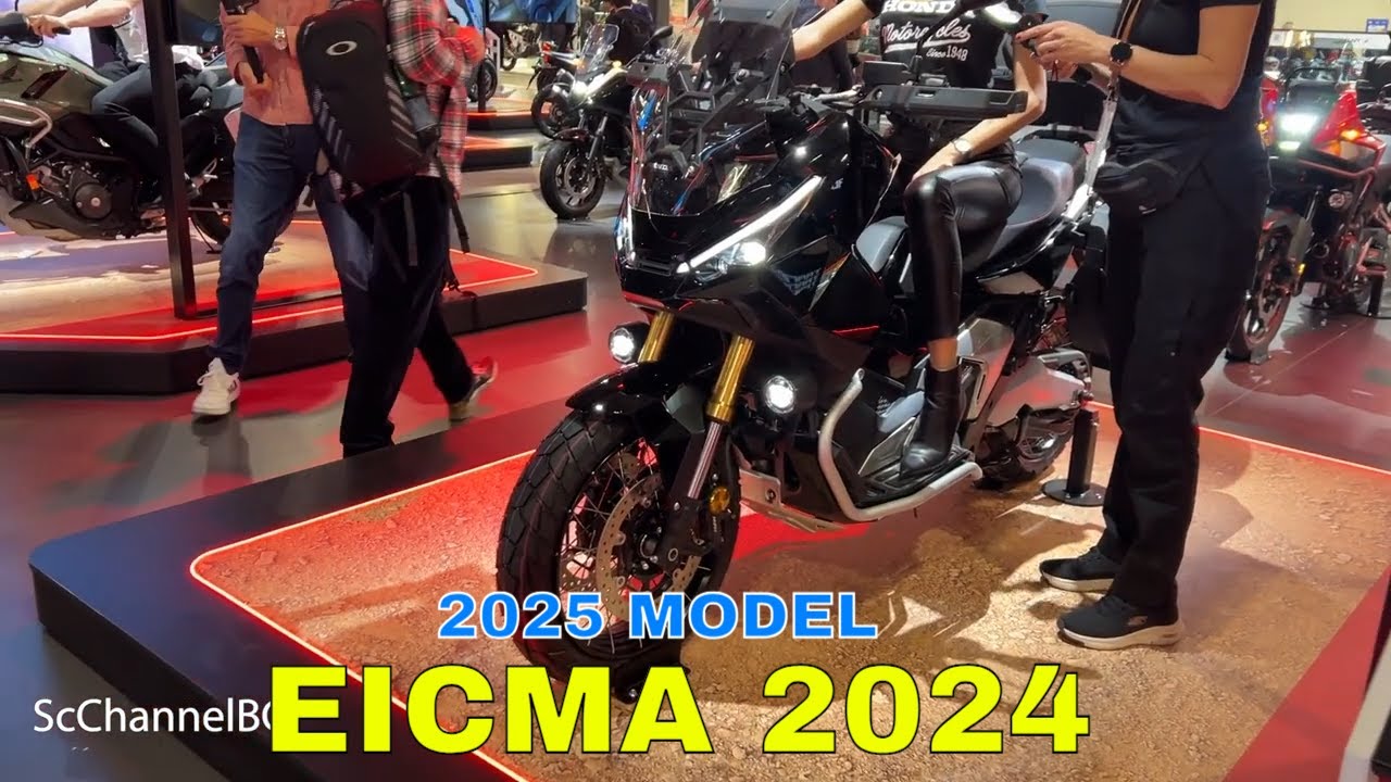Honda X - ADV (2025) Unveiled EICMA 2024 Fiera Milano Rho - YouTube