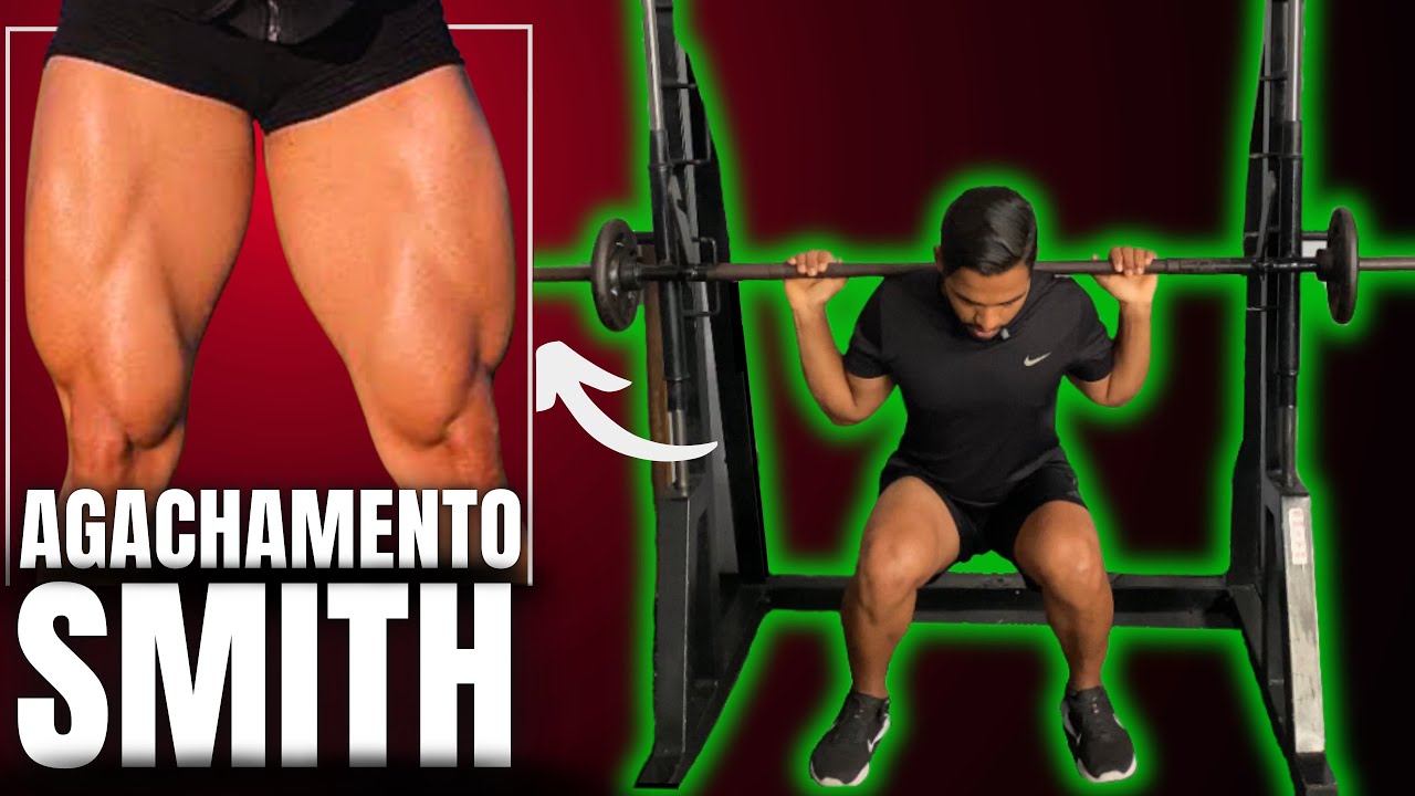 Como Fazer o AGACHAMENTO no SMITH Corretamente - YouTube