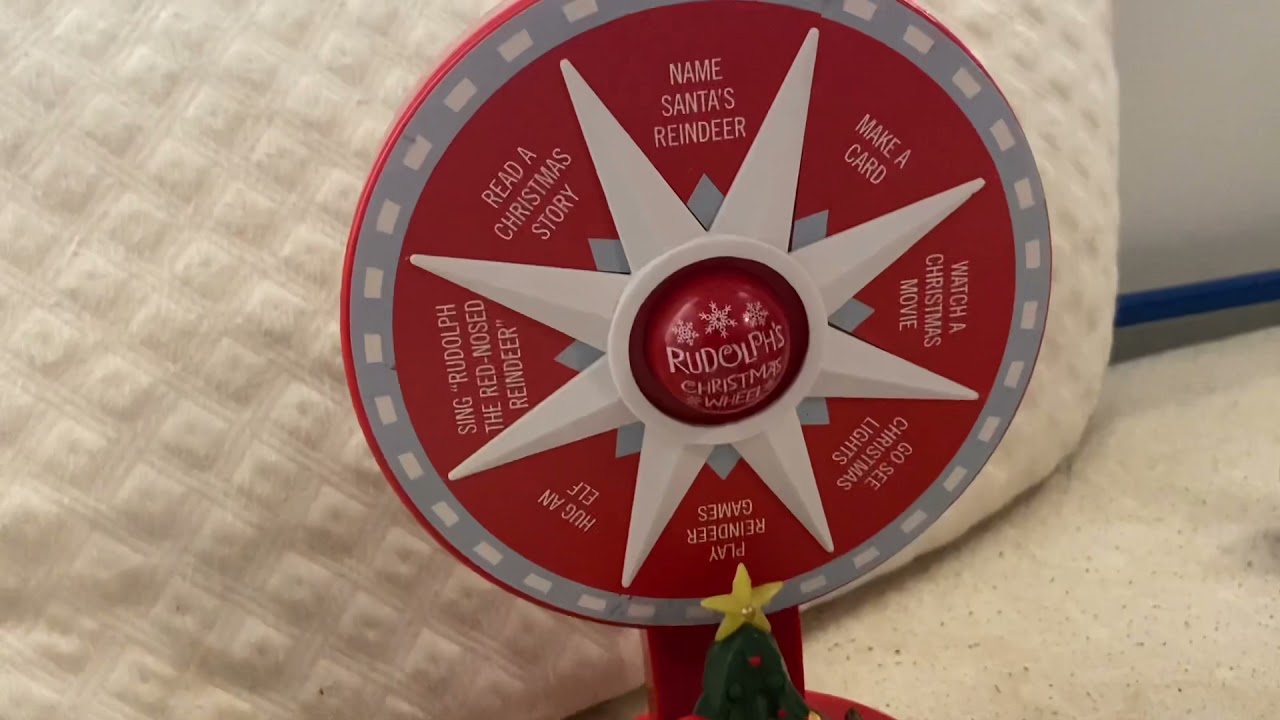 Gemmy Prototype “Animated Christmas Wheel Rudolph-Rudolph” - YouTube