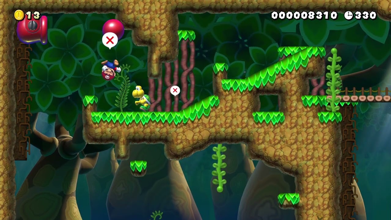 This jungle level isn't canon by Drainbow 🍄 Super Mario Maker 2 Switch ...