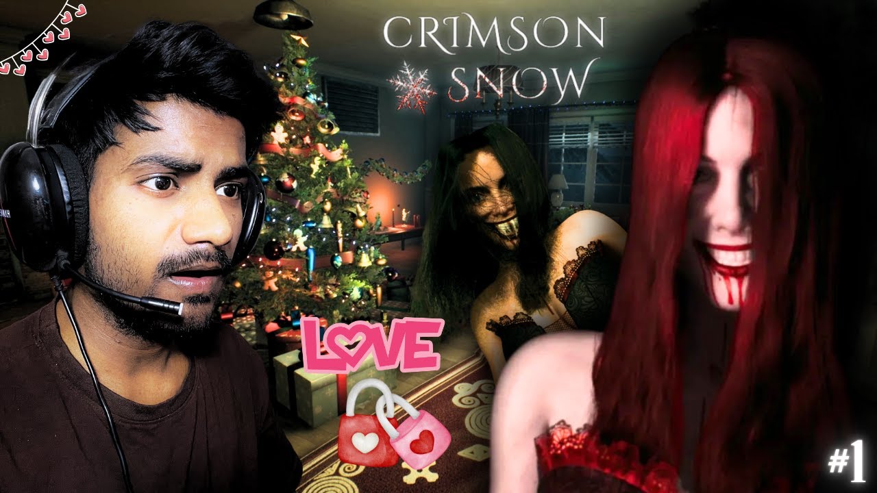 MY HOT EX GIRLFRIEND IS POSSESED | CRIMSON SNOW PART - 1 #horrorgaming ...