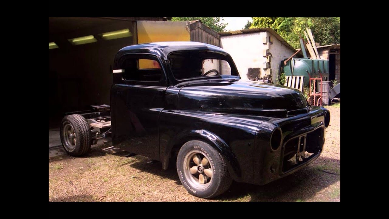 Custom '52 Dodge Hot Rod Truck Build - YouTube
