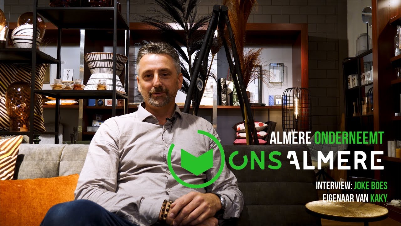Almere Onderneemt: Aflevering 20 - Kaky - YouTube
