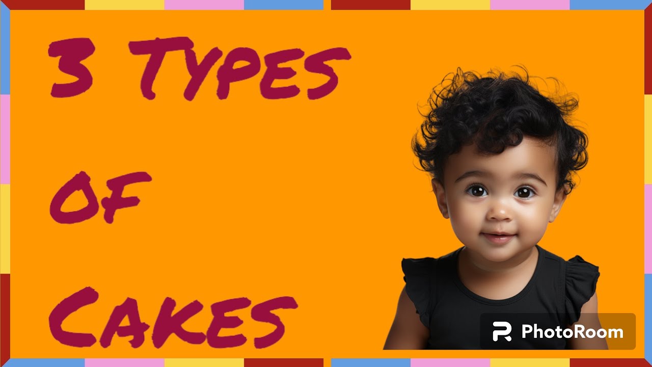 3 Different Types of Cake Design - YouTube