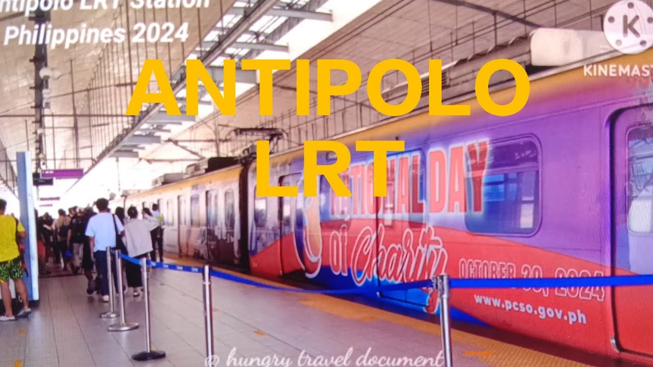ANTIPOLO LRT STATION _ Des 2024 PHILIPPINES - YouTube