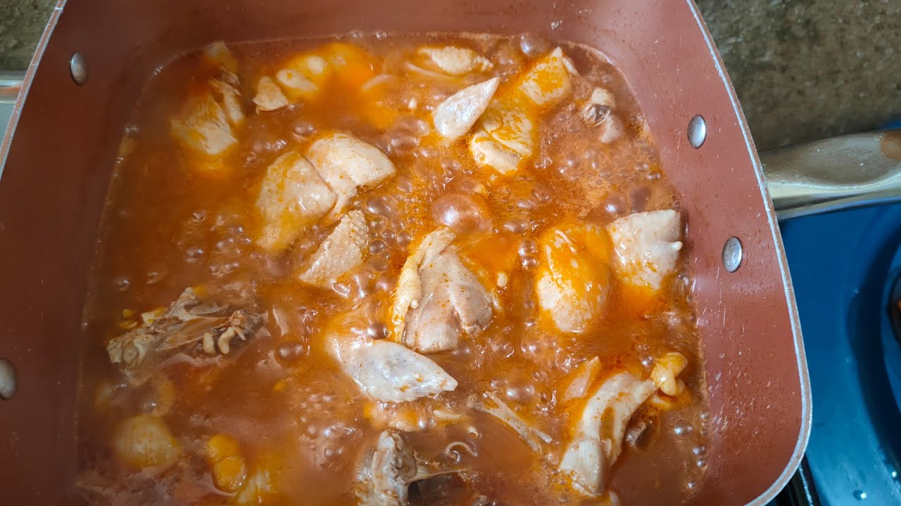 Chicken afritada/Jennie Miranda/Home Made/Panlasang pinoy - YouTube
