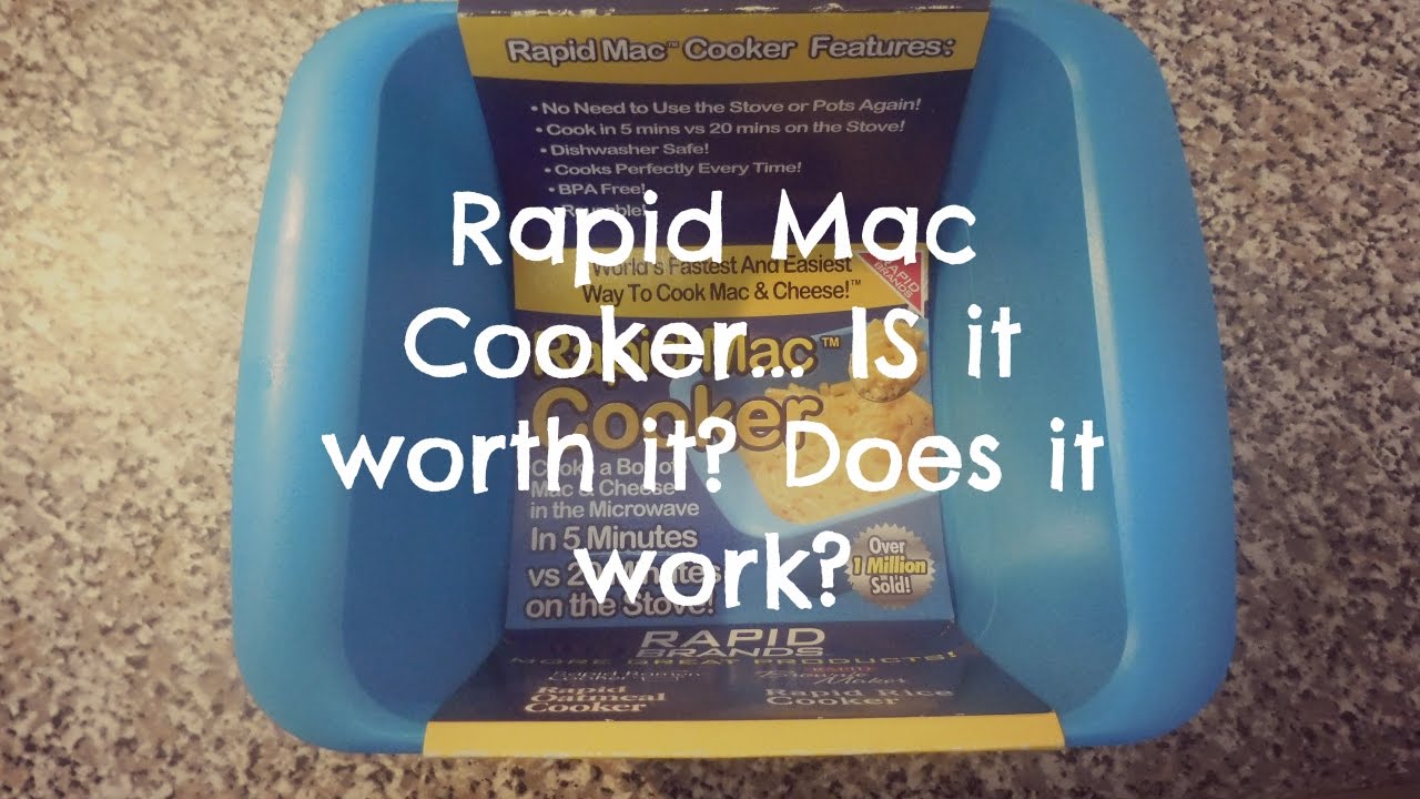 Product Review: Rapid Mac Cooker - YouTube