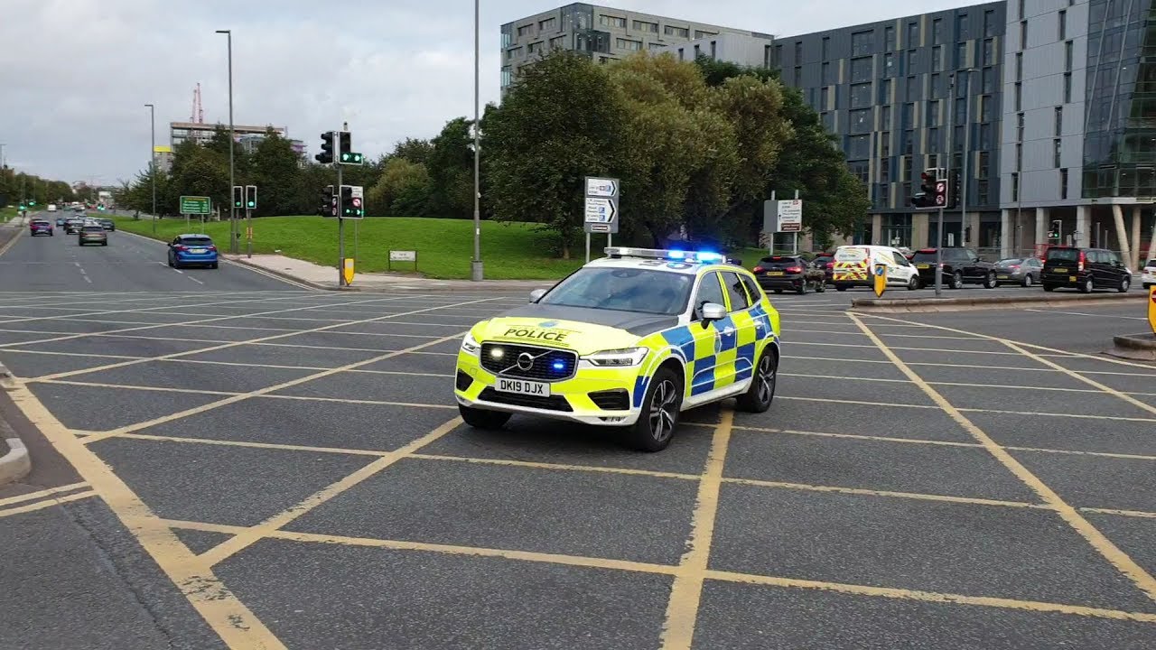 Merseyside Police Volvo XC60 Tactical Team Responding On Blue Lights ...