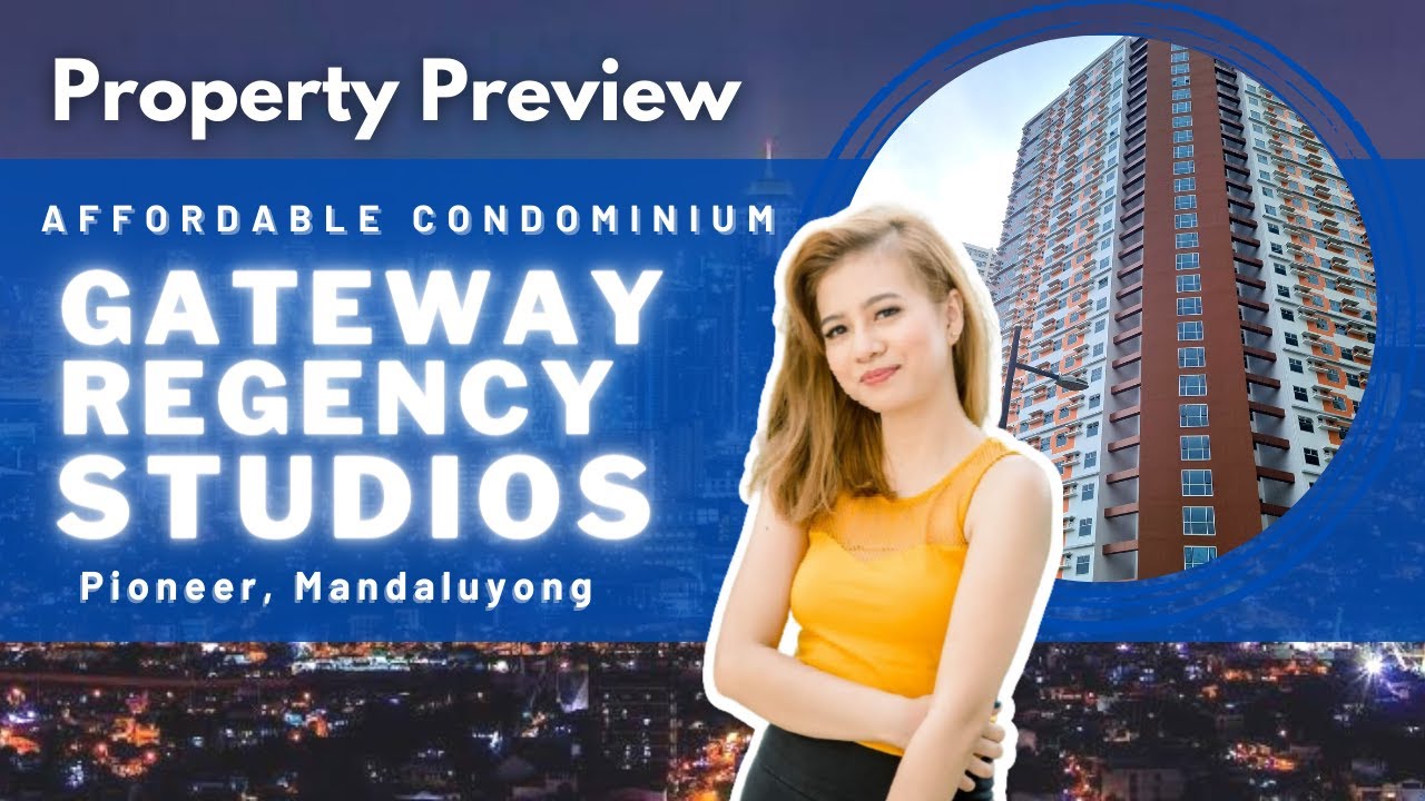 NEW CONDO 2025: The Most Affordable Condo near BGC | Gateway Regency Studios - YouTube