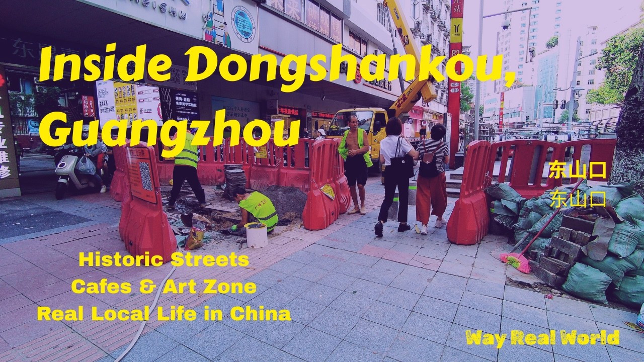 4K Inside Dongshankou, Guangzhou 🇨🇳 | Historic Streets, Cafes & Art ...