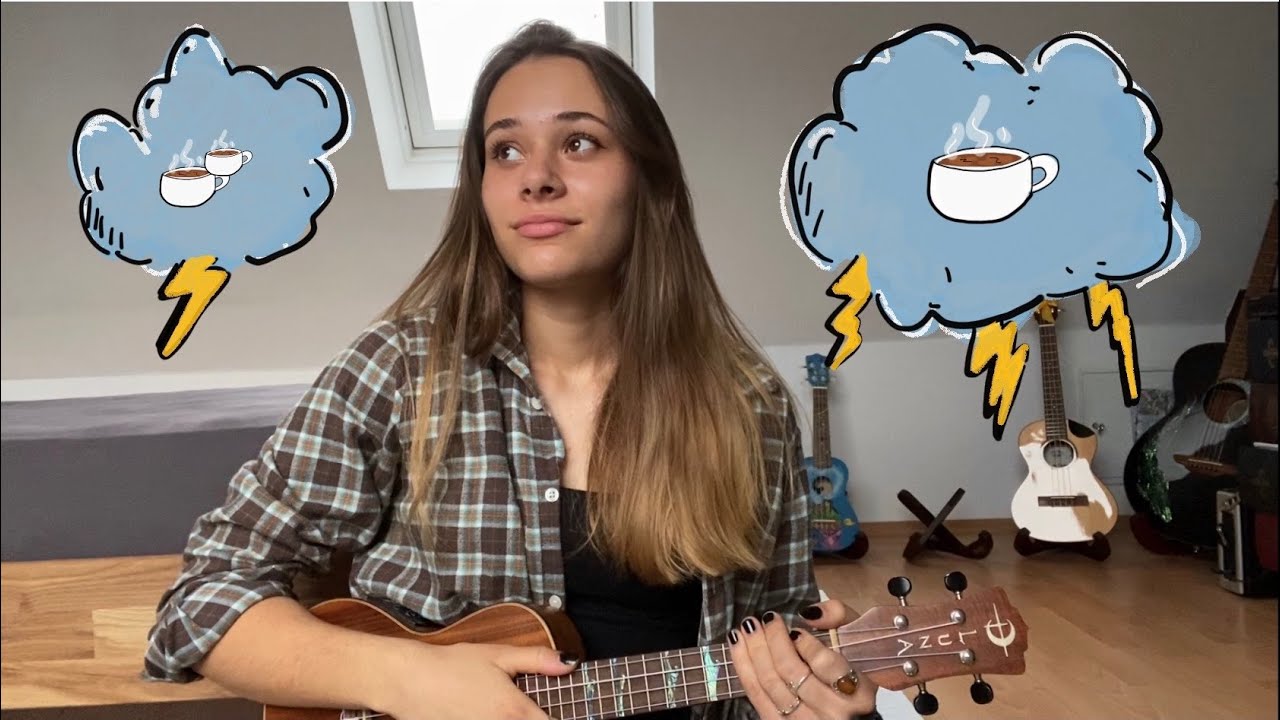 coffee by beabadobee while it's raining outside // Lara Samira cover ...