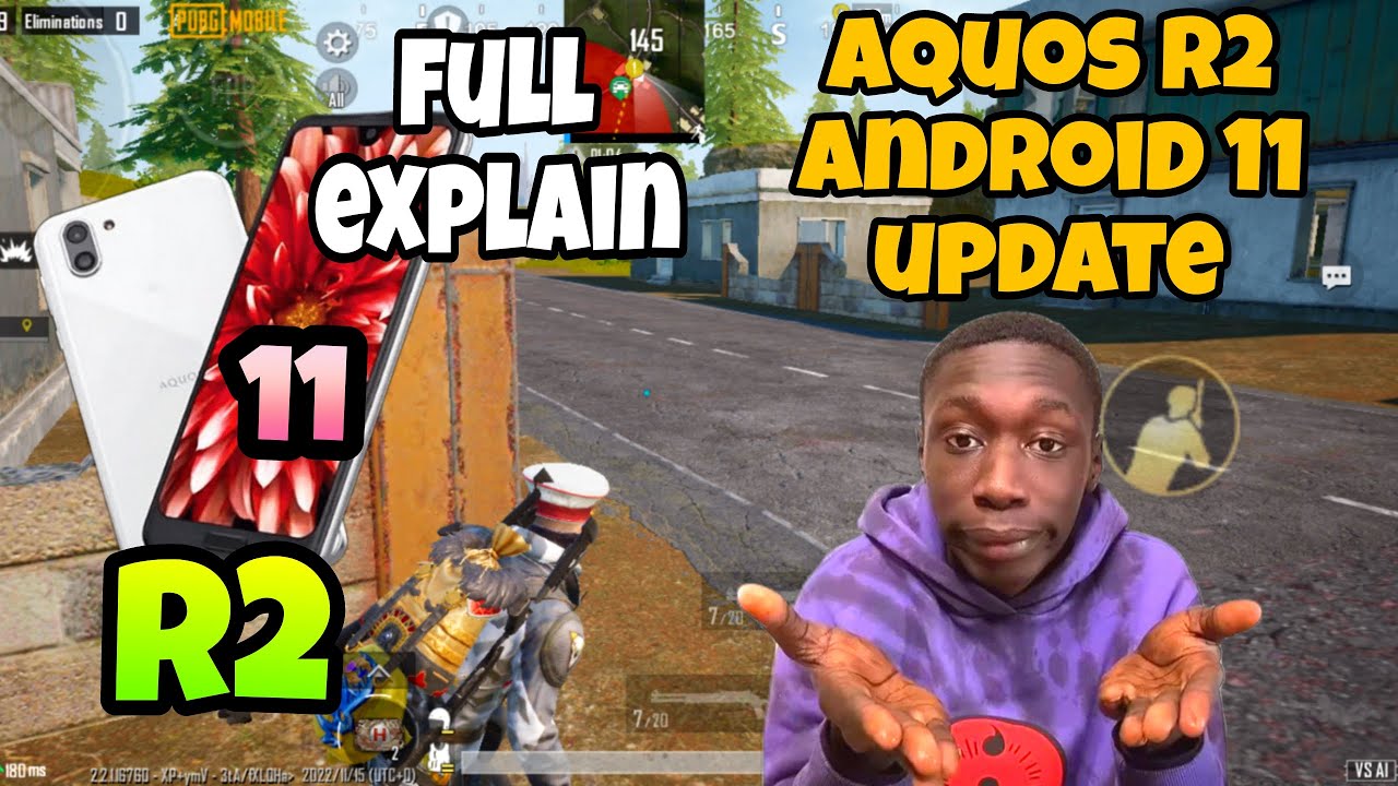 Aquos R2 android 11 with full explain🥰 |Aquos R2 pubg test 🥵 - YouTube