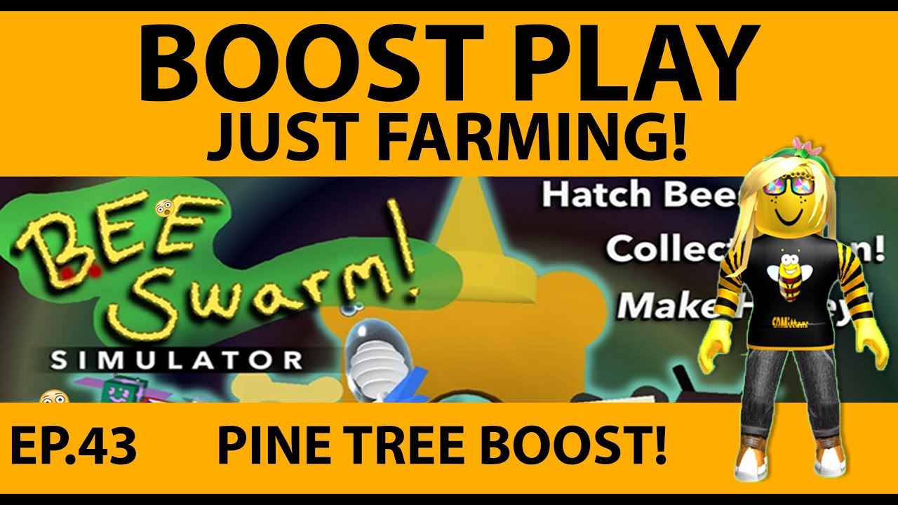 Pine Tree Boost - Lets Play Ep.2 - Bee Swarm Simulator - YouTube