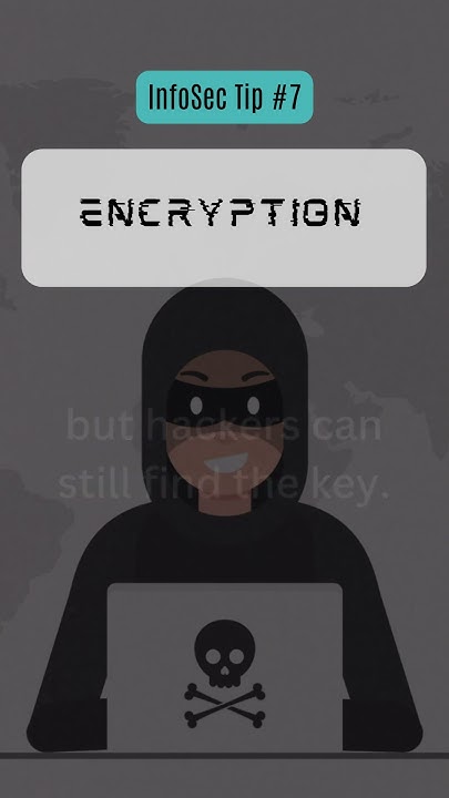 Encryption turns data into gibberish... InfoSec Tip #7 #CyberSecurity # ...