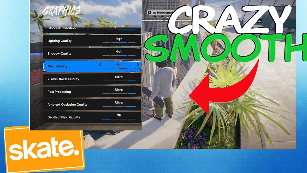BEST Skate 4 Settings for Max Fps (Skate. Graphic setting guide) - YouTube