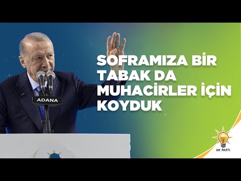 #CANLI AK Parti Adana 8. Olağan İl Kongresi