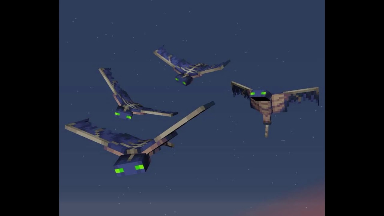 Minecraft Phantom Sounds - SquishyMain - YouTube