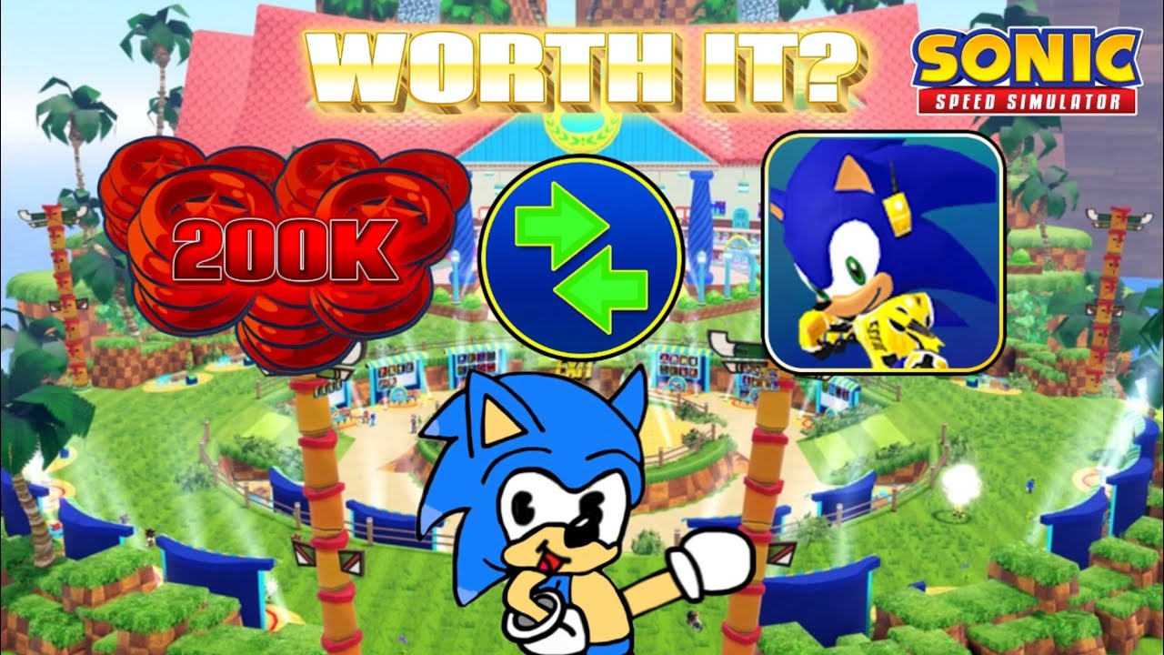 I GOT LIMITED GOLD RACESUIT SONIC FOR 200K!!! | Sonic Speed Simulator ...