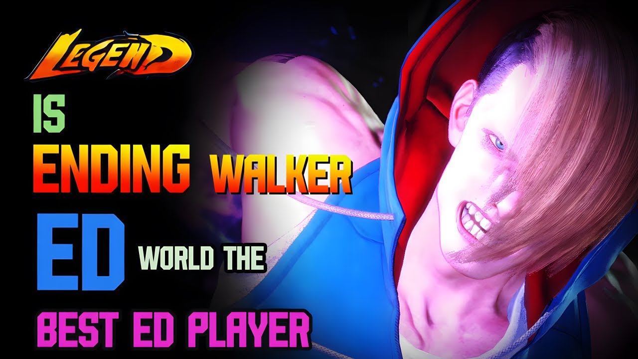 SF6 🔥 Is Ending Walker (ED) World Best ED Rank Player ? ! 🔥SF6 DLC ...