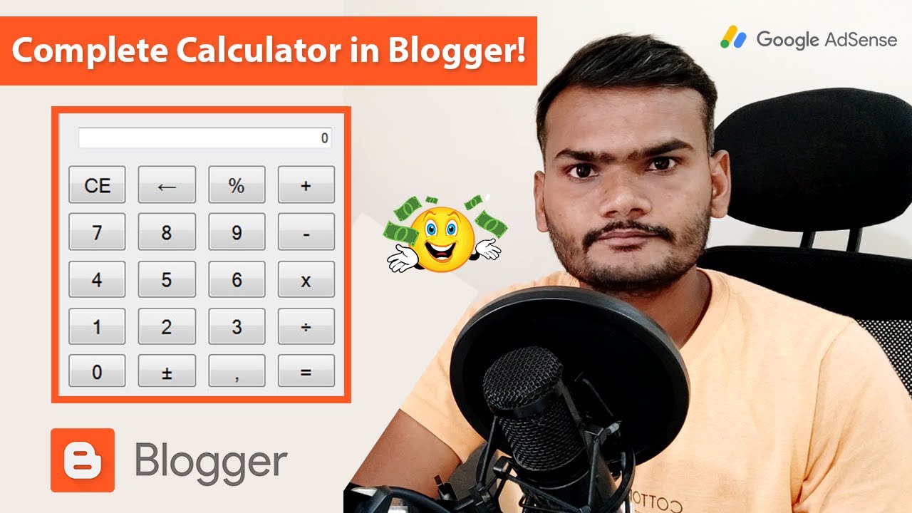 How To Create A Complete Calculator In Blogger 2020 YouTube How To Create A Complete Calculator In Blogger 2020 YouTube