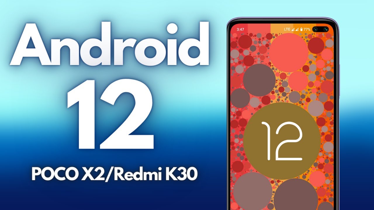 Arrow OS 12 for POCO X2 / Redmi K30 | OFFICIAL | ANDROID 12 - YouTube